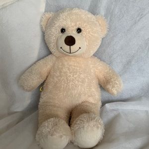 Build-A-Bear | Toys | Buildabear Cream Color Teddy Bear 5 Plush Original Stuffed Animal | Poshmark